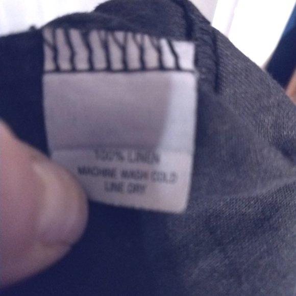 Blue Fish | Tops | Blue Fish Linen Tunic Hand Painted Lagenlook | Poshmark